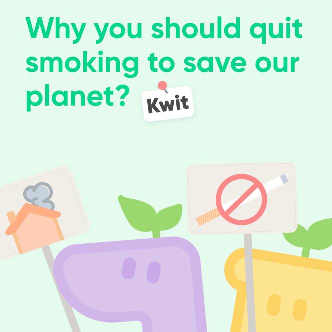 Number 1 stop smoking app - Kwit